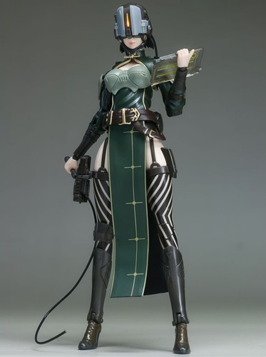 Ling Cage Long Fan Di 6.7in 1/12 Scale Anime Plastic Model Kit Dodowo ...