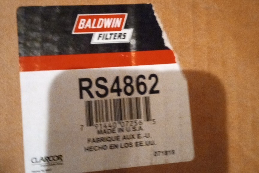 BALDWIN RS4862 - Air filter cross reference