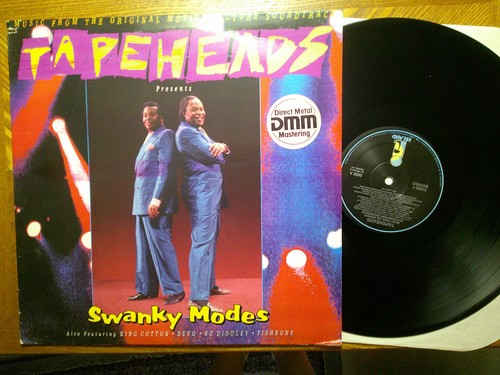 ISLAND DMM LP RECORD/TAPEHEADS SOUNDTRACK/SWANKY MODES/CUSACK,ROBBINS ...