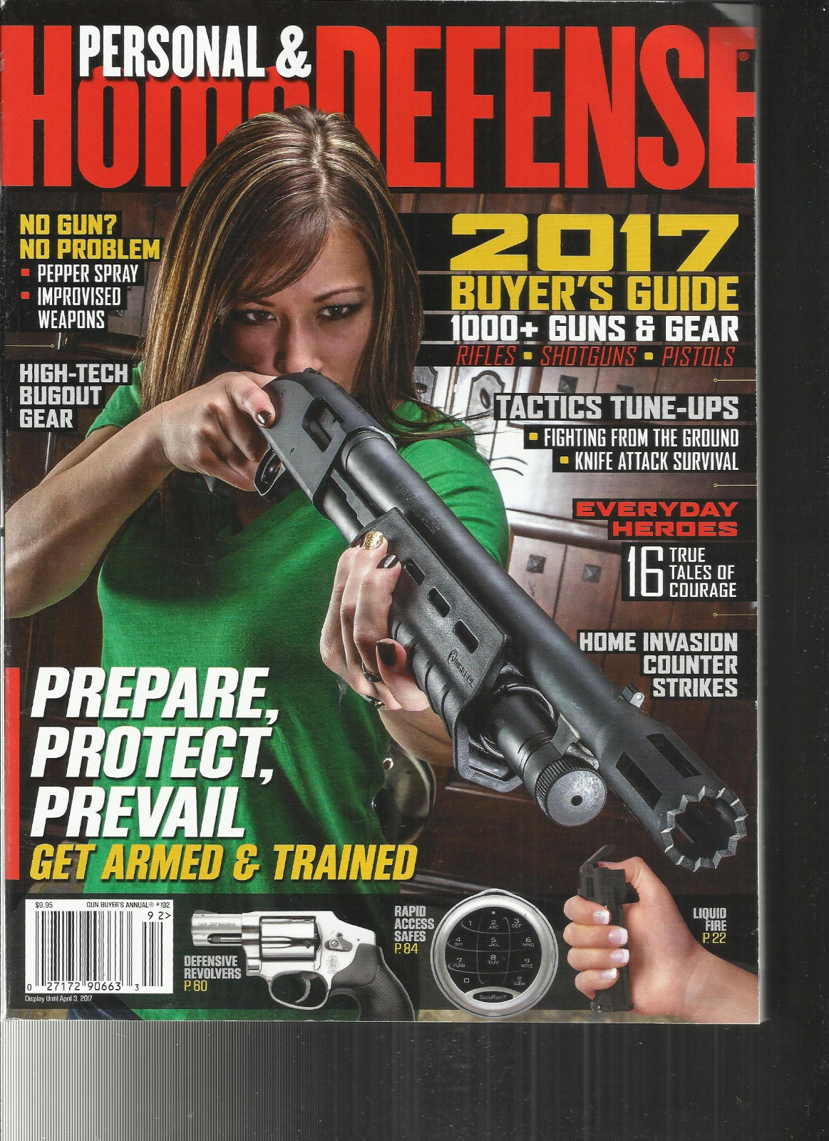 PERSONAL & HOME DEFENSE MAGAZINE, 2017 GUN BUYER'S ANNUAL GUIDE # 192 ...