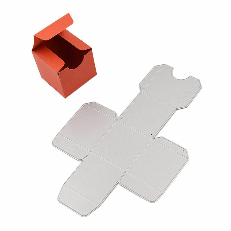 Cube Box With Lid Template