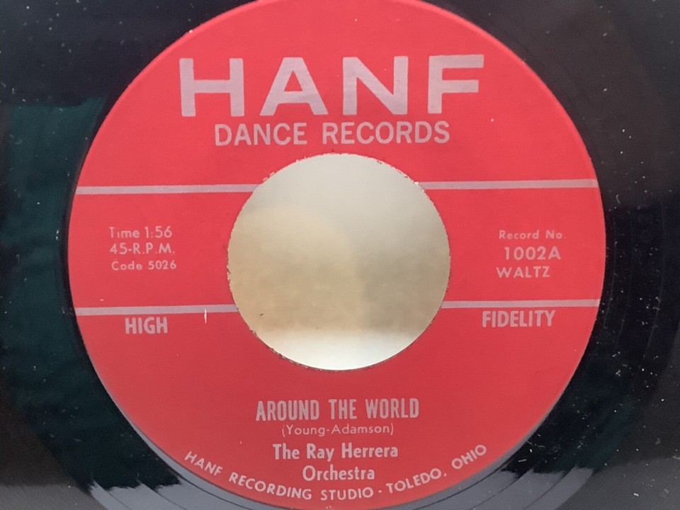 Ray Herrera AROUND THE WORLD/FAR AWAY PLACES Hanf Dance Records -#1002 ...