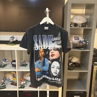 RARE Vintage 90s Single Stitch Sade Adu Singer Smooth Operator AOP BOOT Rap Tee | eBay