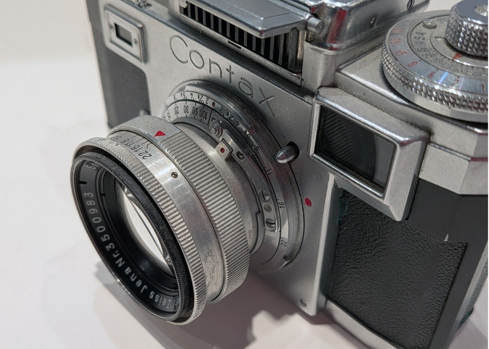 Zeiss Ikon Contax IIIa Camera w/ Carl Zeiss Jenner Sonnar 50mm f2 | eBay