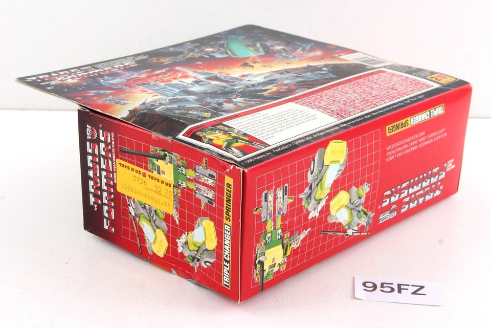 Springer Sealed MISB Triple Changers 1986 Vintage Hasbro G1 ...