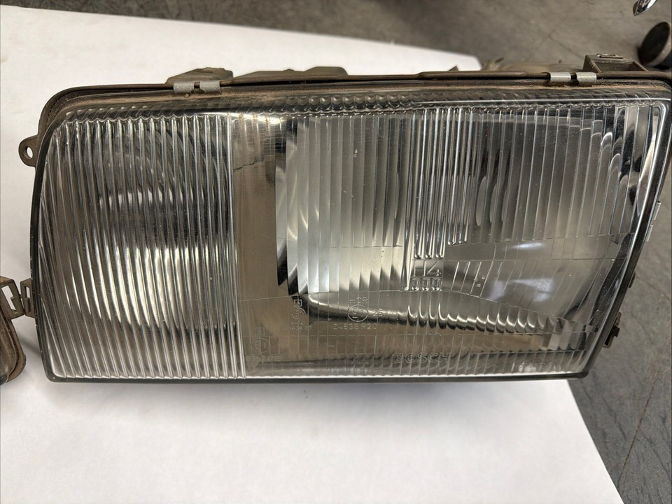 Mercedes European Headlight Set W126 Sedan | eBay