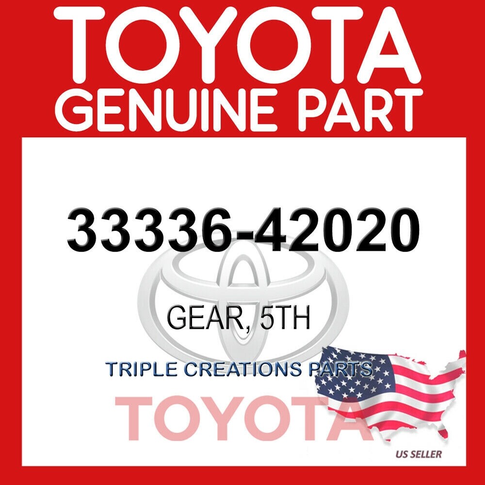 3333642020 GENUINE Toyota GEAR, 5TH 33336-42020 OEM | eBay