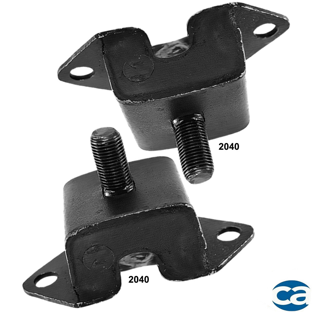 Front Left & Right Engine Motor Mounts 2Pcs Set for Jeep CJ3, CJ5, CJ6 ...