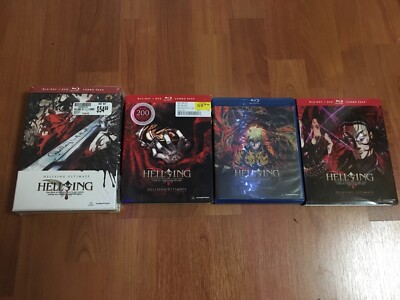 hellsing ultimate bluray complete limited edition Plus patch! | eBay