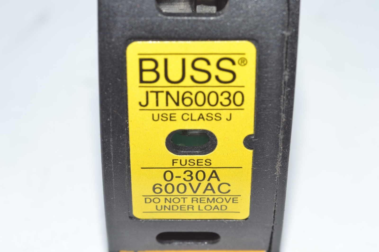 Bussmann JTN60030 Safety J Class J Finger Safe Indicating Fuse Holder ...