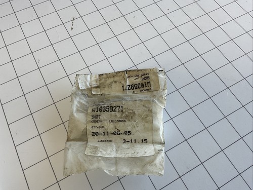 W10359271, WPW10359271 DRUM SUPPORT ROLLER SHAFT-RIGHT | eBay