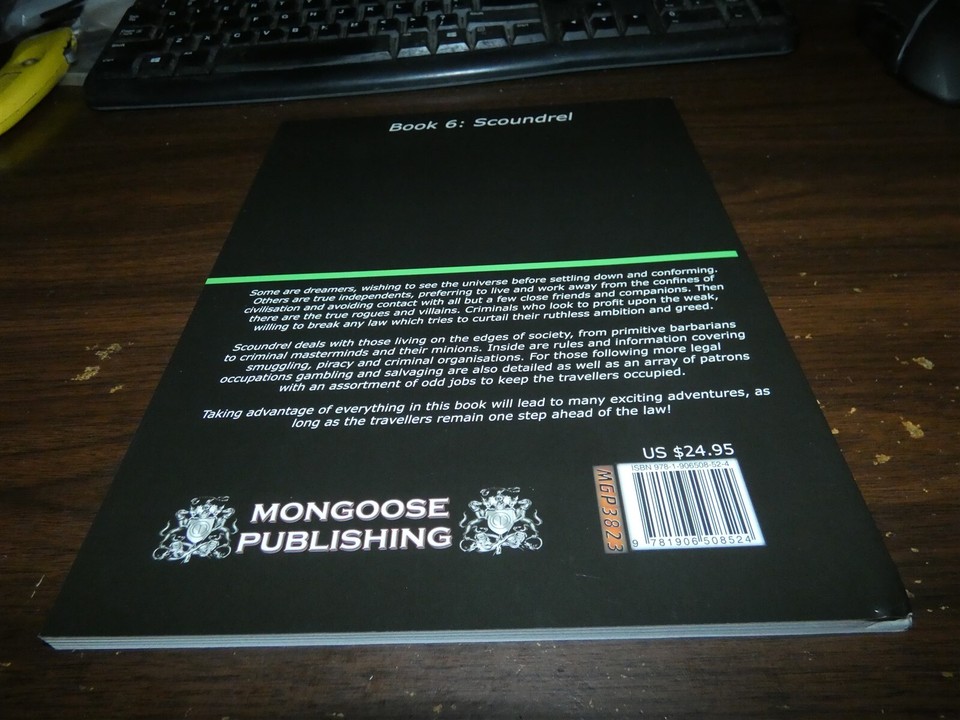 Traveller RPG: Mongoose: Book 6: Scoundrel: Honesty's a Fool | eBay