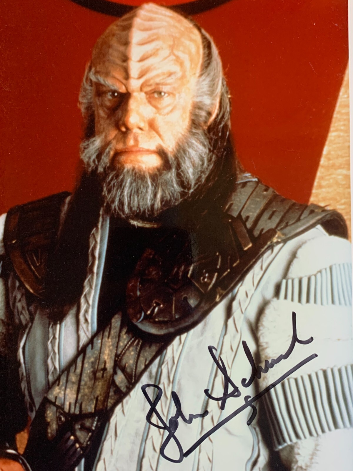 JOHN SCHUCK signed Star Trek photo, with COA. 8x10 | eBay
