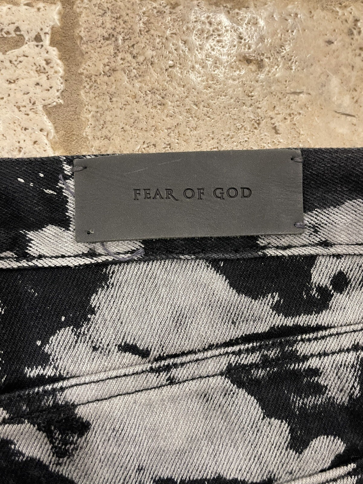 Fear of God x Maxfield Tie Dye Selvedge Romper Denim Pants | eBay