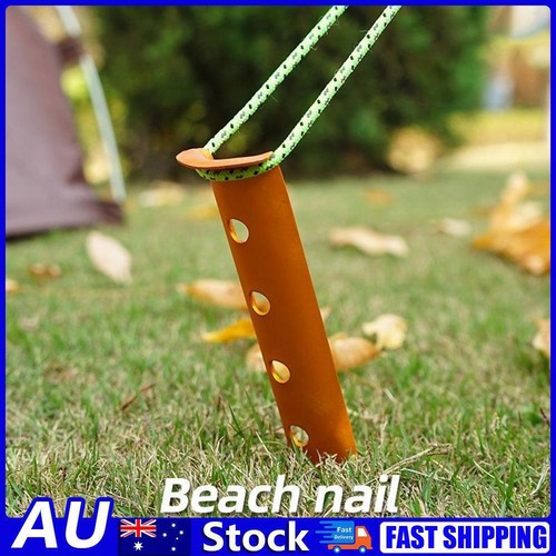 Portable Tent Stakes Peg - Rustproof Windproof Aluminum Alloy U-Shaped ...
