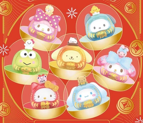 TOPTOY Sanrio Characters Amazing Dharma Gashapon Confirmed Blind Box ...