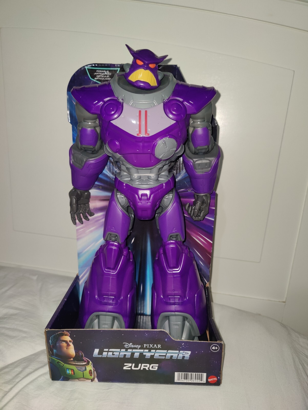 Mattel Disney Pixar Lightyear Large Scale Zurg Action Figure - 13.75 in ...
