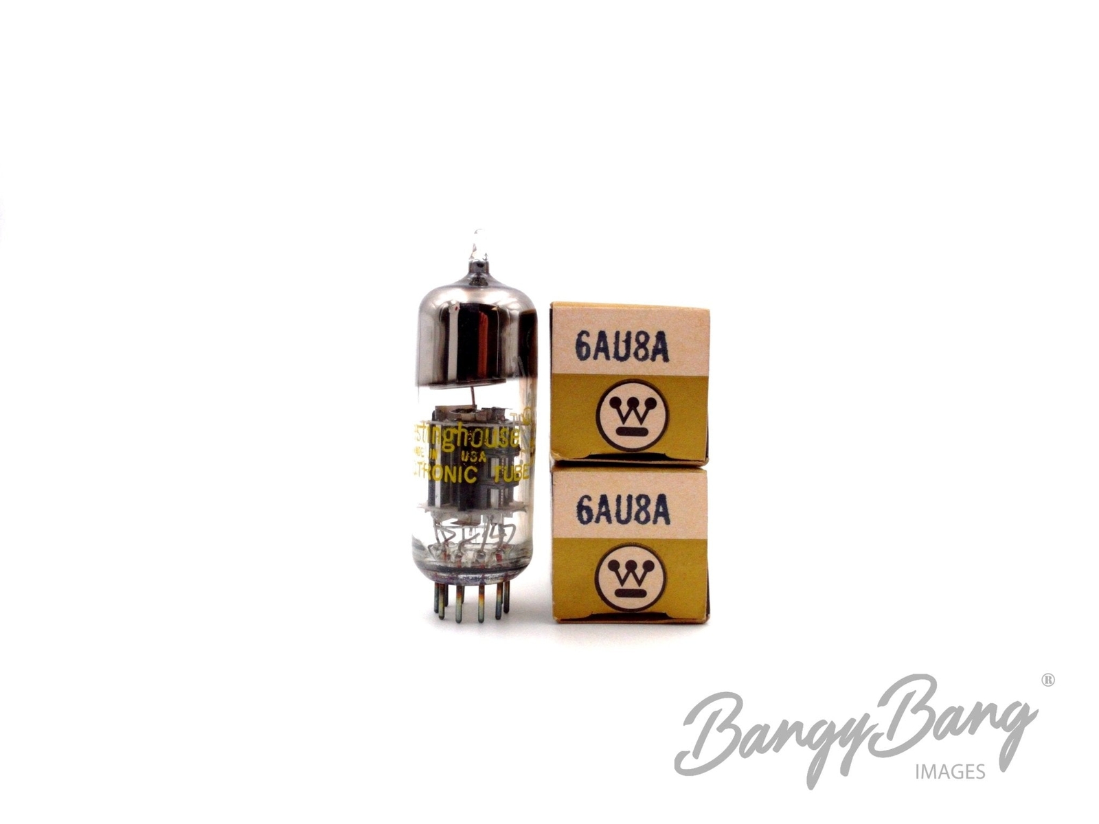 2 Vintage Westinghouse 6AU8/6BH8 Triode Pentode AGC IF Video Amplifier ...