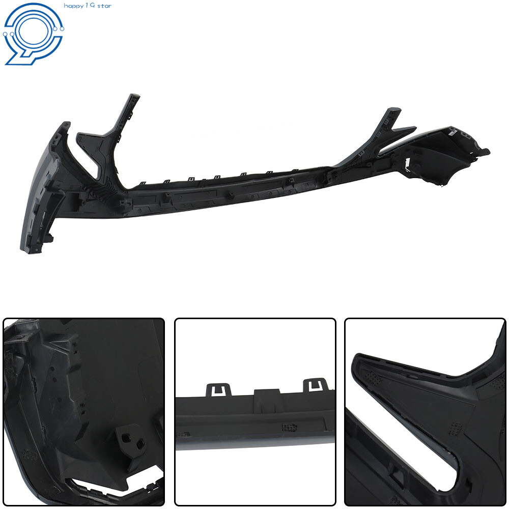 For GMC Sierra 1500 2022-2024 RH+LH Front Upper Bumper Cover+Full LED ...