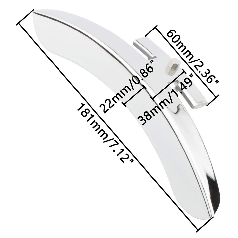 Universal Banjo Armrest Single Leg Banjo Replacement Parts Plated Zinc ...