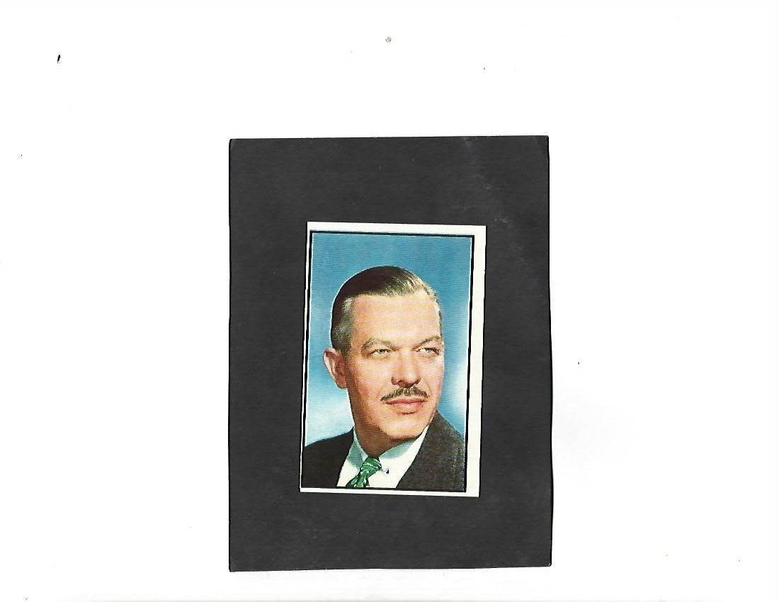 1953 Bowman NBC TV Radio Stars 12 Morgan Beatty | eBay