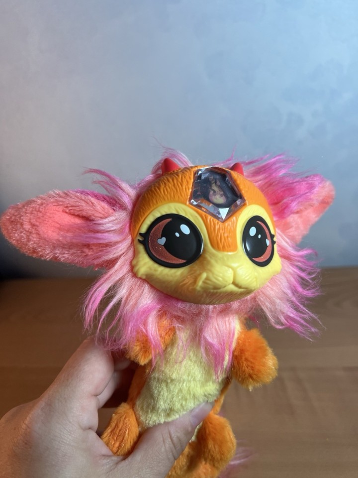 Magic Mixies Fire Gem Surprise Pet Plush Doll 7 Inch Stuffed Animal ...