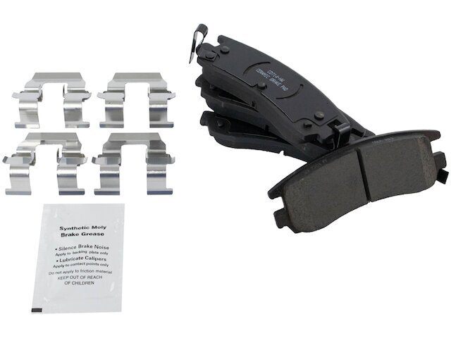 TRQ 26KY18B Rear Brake Pad Set Fits 1993-1998 Saturn SW1 Ceramic Brake ...