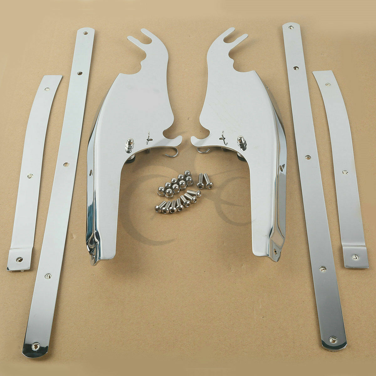 Windscreen Windshield Mounting Bracket Kit For Harley Fatboy Heritage ...