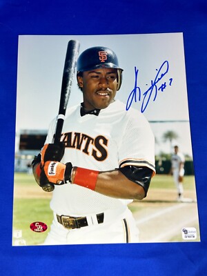 Kevin Mitchell Auto 8x10 Photo Autograph San Francisco Giants MVP COA ...