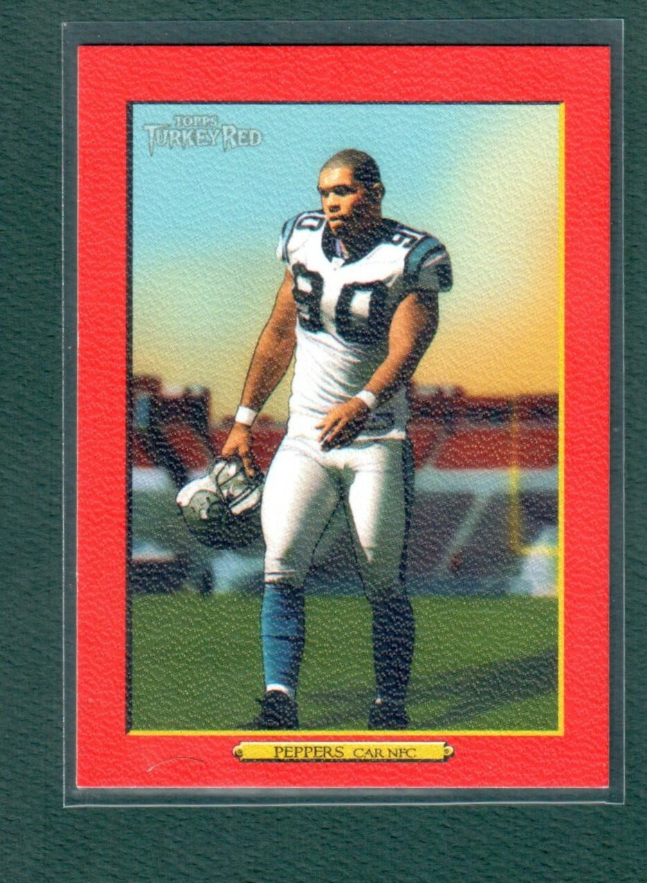 2006 Topps Turkey Red - Red #61 Julius Peppers, Julius Peppers for sale ...