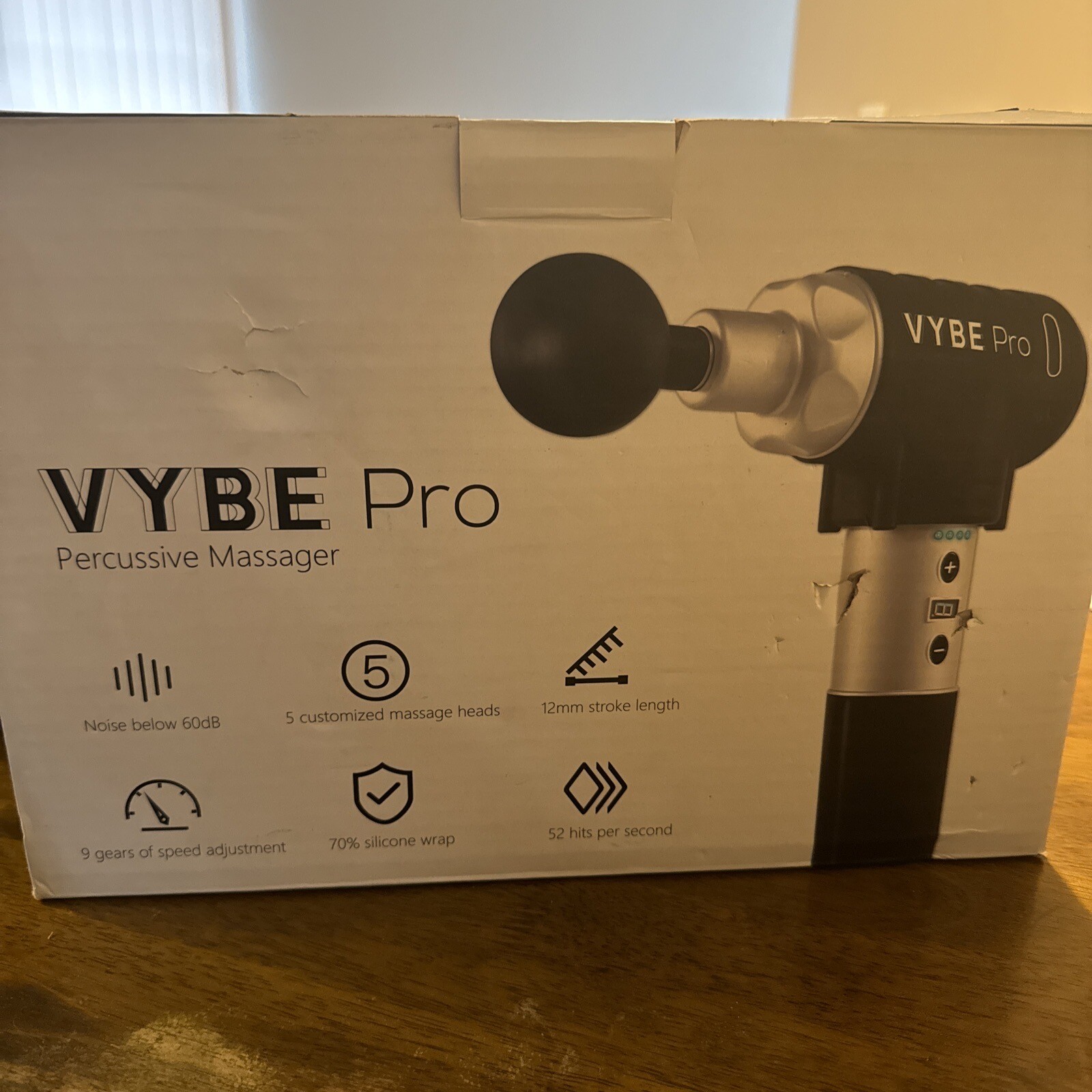 VYBE Pro Percussive Massager 9 Speed Open Box No Charger Included | eBay