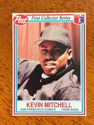 1990 Post First Collector Series #15 - Kevin Mitchell, San Francisco ...