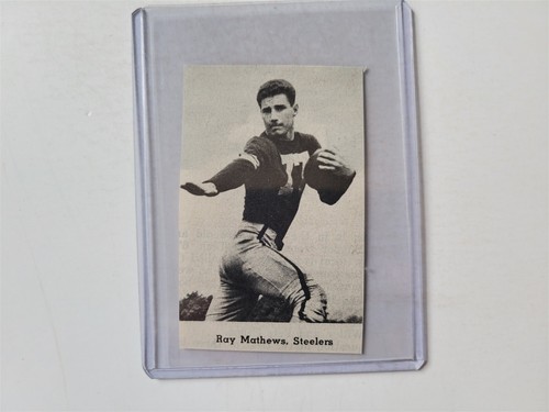 Ray Mathews Pittsburgh Steelers 1953 Football Pictorial Roto-Panel | eBay
