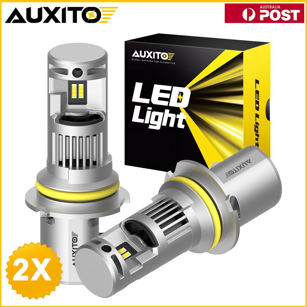 2pcs 9007-HB5 White 100W Xenon Halogen 6000K Headlight #d1 High/Lo Beam ...
