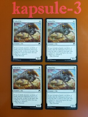 4x Yoked Ox | Magic Origins | MTG Magic Cards | eBay