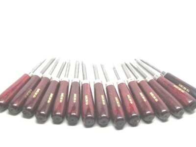 Ramelson Round Eye Punches 15pc Set Kit Wood Carving Tools & Gunsmith ...