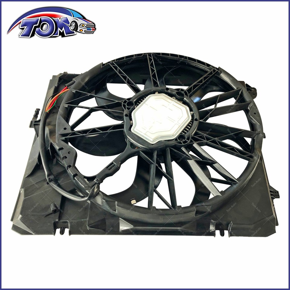 New Radiator Cooling Fan Assembly 600W for BMW E90 E91 E92 E93 128i ...