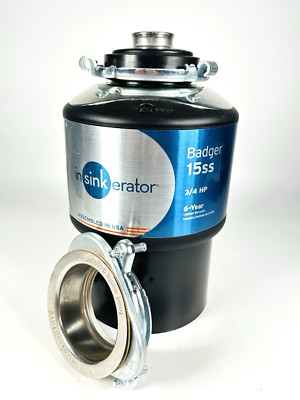 InSinkErator Badger 15ss Non-corded 3/4-HP Continuous Feed Garbage Disposal ONLY | eBay