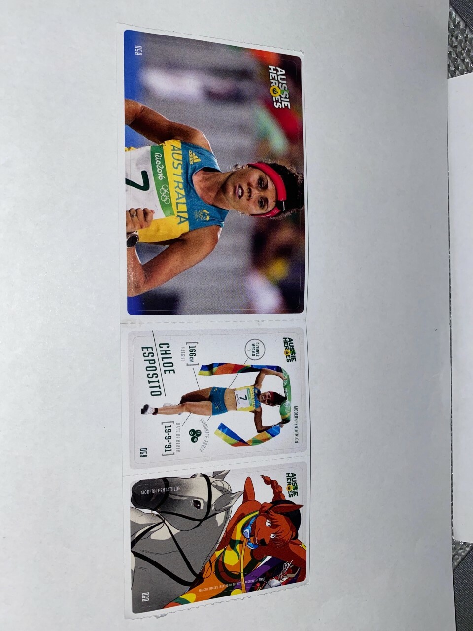 Woolworths Aussie Heroes Collectable Stickers chloe esposito | eBay