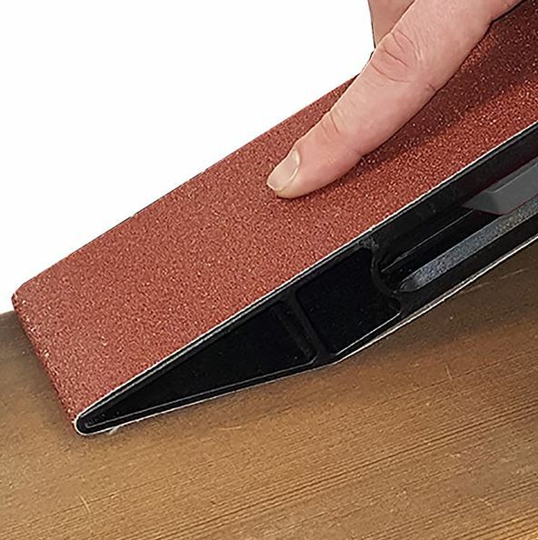 Sand Devil - sanding block uses 3"x21" belt sander belts | eBay