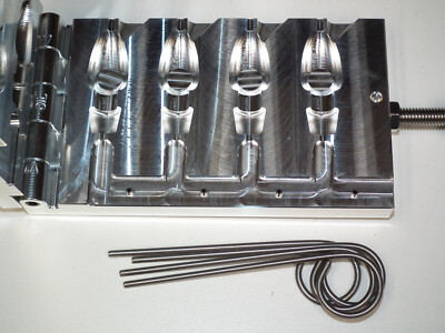 Saltwater Bullet Slider mold 4oz Production Saltwater Trolling Witch ...