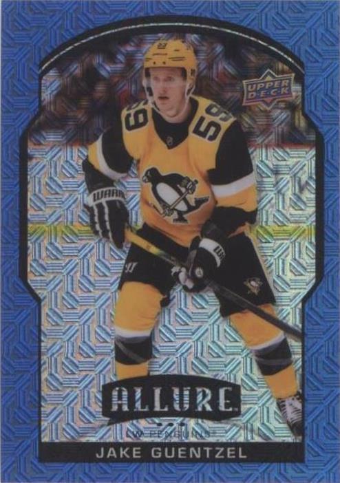 2020-21 Upper Deck Allure - Jake Guentzel #3 Blue Line /35 for sale ...