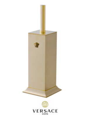 Versace Superbe Toilet Brush in Gold Finish Signature Medusa Detail | eBay