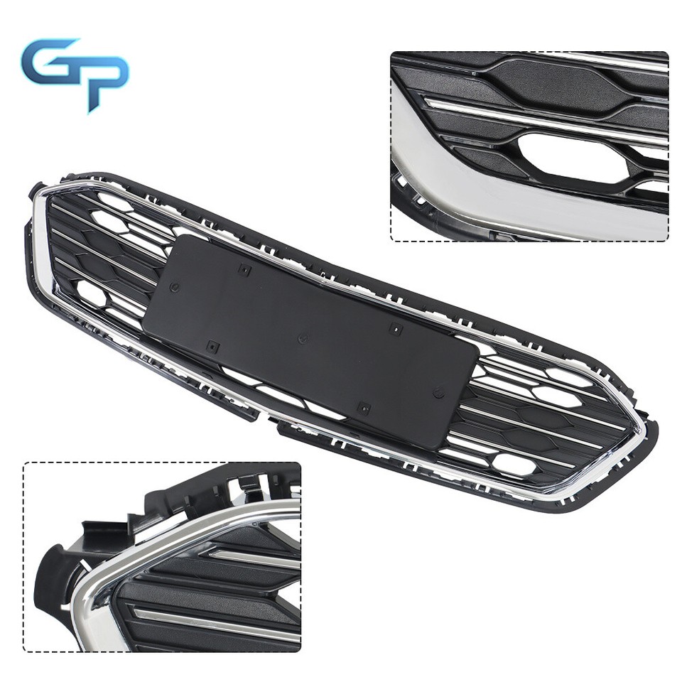 Fit For Chevy Cruze 2016-2018 Front Bumper Cover & Front Upper and ...