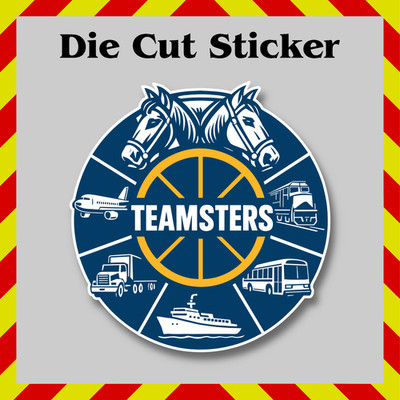 Teamsters Brotherhood Sticker - Waterproof Printed Vinyl Decal ...