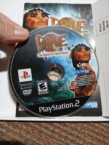 Brave The Search for Spirit Dancer Sony PlayStation 2 PS2 CIB Complete ...
