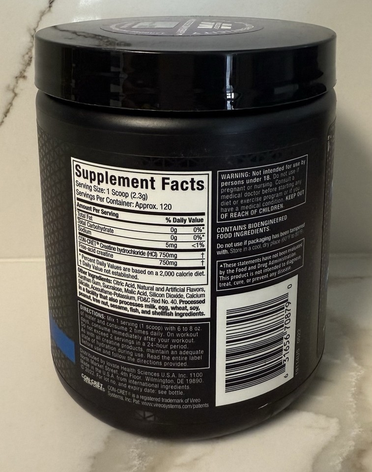 MuscleTech Cell Tech Creactor Creatine HCl Formula Post Workout Muscle ...