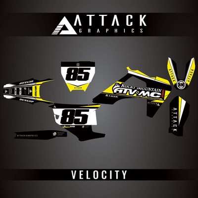 Attack Graphics Custom Velocity Complete Bike Graphics Kit For ...