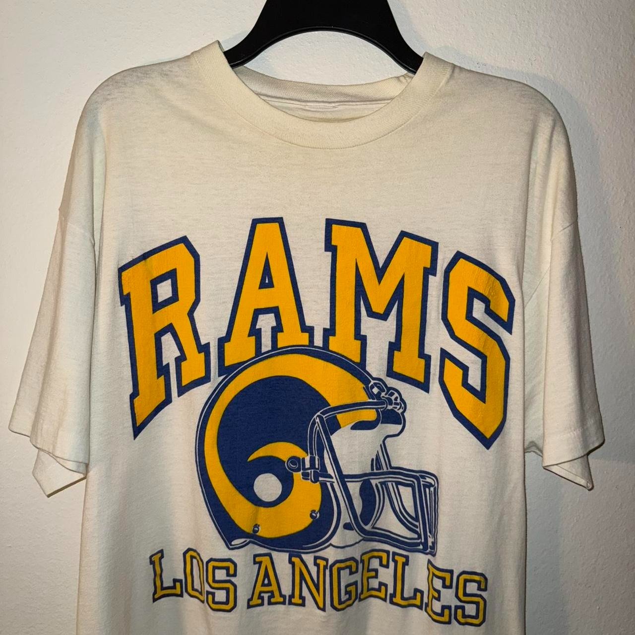 Vintage Los Angeles Rams 80s 90s tee shirt reprint unisex AN53179 | eBay