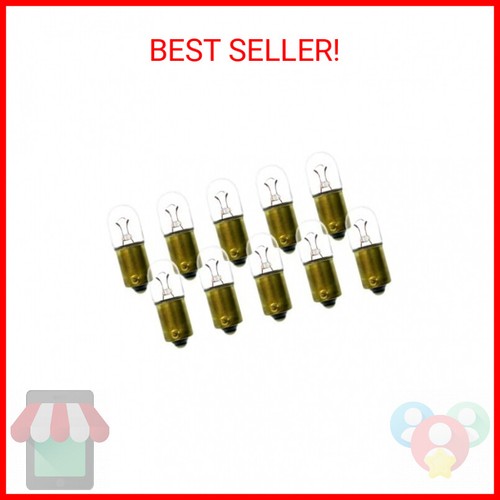 CEC Industries 755 Light Bulb, 6.3V, 0.945W, T-3.25 Shape, BA9s ...